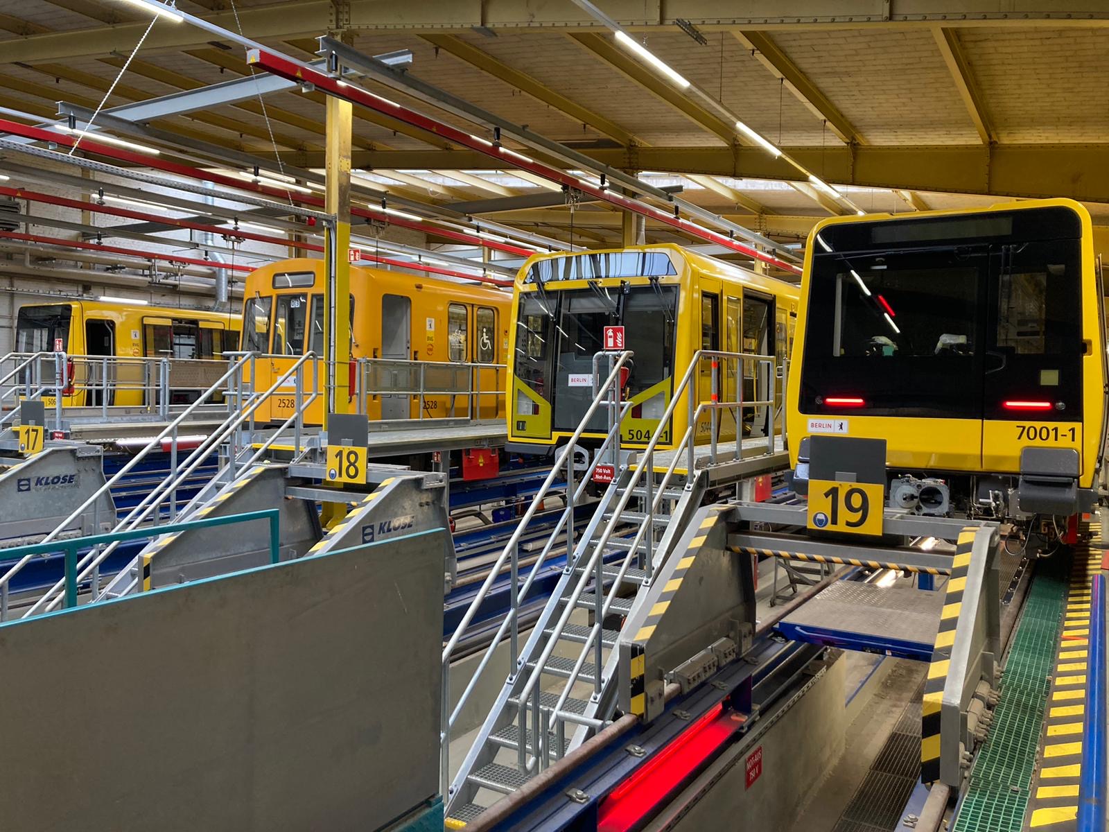 Berliner Verkehrsbetriebe (BVG) - Programm U-Bahn werkstätten - Otte ...